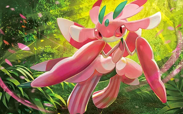 Lurantis Uncommon · Celestial Guardians (A3) #15 · Pokémon TCG Pocket ...